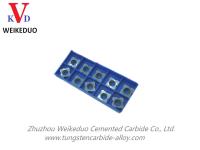 China Tungsten Carbide Chamfer Cutter Inserts Abrasion Resistant 90 Degree for Precision Deburring for sale