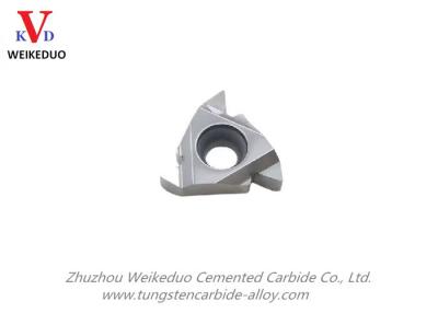 China Polished Tungsten Carbide Threading Insert for Aluminum 8 Hour Continuous Machining for sale