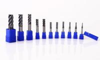 China HRC 45 Solid Tungsten Carbide End Mill 4mm 6mm 8mm Milling Cutter for Steel for sale
