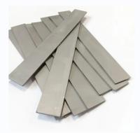 China Tungsten Carbide Strips K20 Blanks WC Co Cobalt Plate 14.7 g/cm³ Density 89.5 HRA for sale