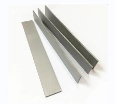 China Tungsten Carbide Strips K20 Blanks WC Co Cobalt Plate 14.7 g/cm³ Density 89.5 HRA for sale
