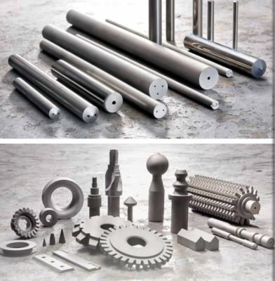China Customized Tungsten Carbide Rod with Hole YG6 YG8 Round Rods 0.7mm to 50mm for sale