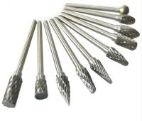 China Solid Carbide Burr Tungsten Carbide Rotary Burrs 6mm Shank Wear Resistant for Metal Grinding for sale