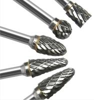 China Solid Carbide Burr Tungsten Carbide Rotary Burrs 6mm Shank Wear Resistant for Metal Grinding for sale