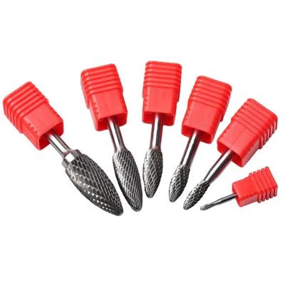 China Tungsten Carbide Rotary Burrs Double Cut for Metal Working HRC70 6mm Shank for sale