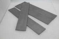 China K10 K20 High Strength Cemented Carbide Tungsten Carbide Sheet Plate Strip 100mm x 50mm for sale