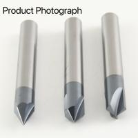 China Industrial Tungsten Core Drill 60 90 120 Degree Three Point Chamfering Knife Carbide Helical Slot for sale