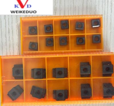 China Carbide Turning Milling Insert 10mm Cutting Edge for Steel Stainless Machining for sale