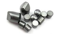 China Tungsten Carbide Wear Pads YG11C YG15C Flat Top Button 7.2mm to 20.2mm for Mining for sale