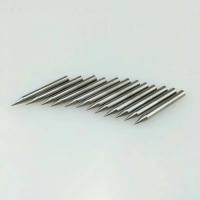 China WP Sharpened Pure Tungsten Electrodes / Tungsten Welding Electrodes 75mm Length for sale