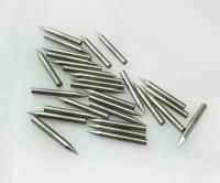 China WP Sharpened Pure Tungsten Electrodes / Tungsten Welding Electrodes 75mm Length for sale