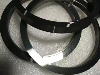 China Black Tungsten Carbide Rings Hard Alloy Ring High Wear Resistance ISO 9001 for sale