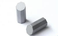 China Tungsten Carbide Octagonal Column Inserts YG3 YG6 YG8 for Coaling Milling 15.1 g/cm3 Density for sale