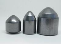 China Cone Shape Tungsten Carbide Buttons High Wear Resistance 13mm to 25mm for Coal Mining for sale