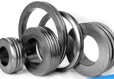 China Cemented Tungsten Carbide Rings 85% WC High Wear Resistance for Rolling Mills for sale