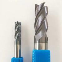 China Solid Carbide End Mill 4 Flute HRC 65 AlCrSiN Coated for Stainless Steel 6-20mm for sale