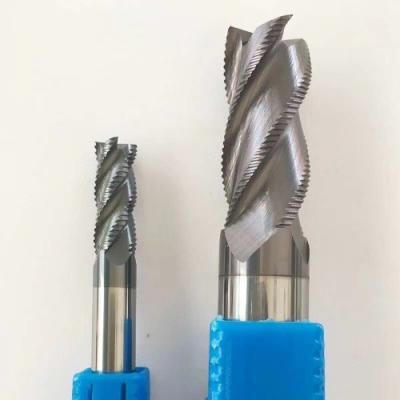 China Solid Carbide End Mill 4 Flute HRC 65 AlCrSiN Coated for Stainless Steel 6-20mm for sale
