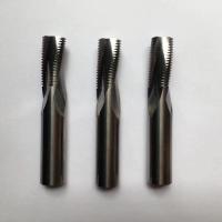 China High Precision Carbide Roughing End Mills / Wave Edge Cutters With 1-4 Flutes for sale