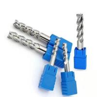 China 2/4/6 Flute Solid Carbide End Mills High Precision CNC End Mill Bits For Aluminum for sale