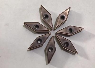 China VKD Has Plenty Of Black Carbide Machining Inserts , Diamond Carbide Inserts With Chip Breakers for sale