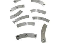 China Customized Tungsten Carbide Strips HIP Sintered 89.5-92.5 HRA Wear Resistant for sale