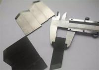 China High Precision Tungsten Carbide Scraper Blades / Carbide Brazed Tip Tool Parts for sale
