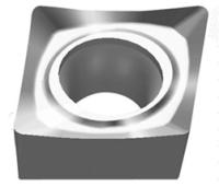 China Tungsten Carbide Turning Inserts CCGX060208-LH CNC Lathe Cutting Tools for Aluminum Alloy 2.38mm Thickness for sale