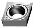 China Tungsten Carbide Turning Inserts CCGX060208-LH CNC Lathe Cutting Tools for Aluminum Alloy 2.38mm Thickness for sale