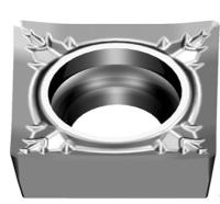 China SCGX09T304-LC Tungsten Carbide Turning Insert for CNC Lathe Aluminium Profiling 3.97mm Thickness for sale