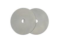 China Size Customized Tungsten Wafer , Tungsten Carbide Disc For Oil Mining for sale