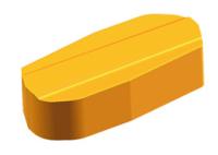 China Yellow CNC Turning Inserts Carbide WCMX040208R WNMA060404 YNMX1812L Hardness Lathe Tool Holders for sale