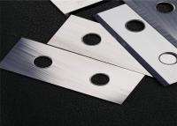 China 30x12x1.5mm Tungsten Carbide Woodworking Planer Inserts for Spiral Cutter 2 Holes for sale
