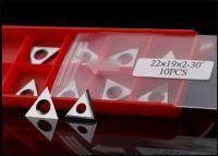 China 22*19*2-30°,Triangular Tungsten Carbide Inserts Spiral Planer Blade 2*19*2-30 Degree for sale