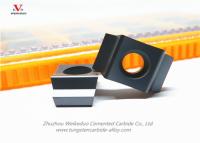 China Rough Tungsten Carbide Tool Inserts Grey Indexable Turning Inserts for Steel 110204 for sale