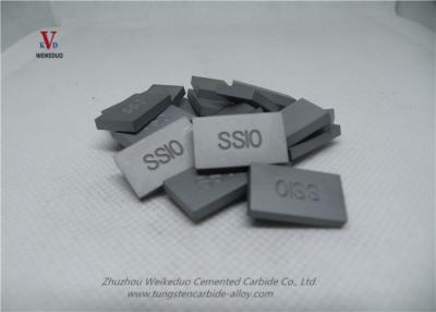 China SS10 Tungsten Cemented Carbide Inserts for Cutting Limestone Granite 14.6x9.8x5mm for sale