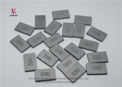 China Tungsten Carbide Blade Square Inserts 89.5 HRA High Hardness Wear Resistant 12x12mm for sale