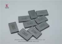 China Tungsten Carbide Inserts for Stone Cutting YG8 YG9C YG11C 100% Virgin Material 14.6x9.8x5mm for sale