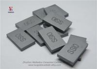 China High Purity Tungsten Carbide Inserts 100% Virgin Raw Material K20 K30 K40 14.6x9.8x5mm for sale