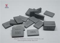 China Indexable Tungsten Carbide Saw Tips 14.6x9.8x5mm Thin Custom Carbide Inserts for Stone Cutting for sale