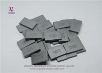 China Gray Tungsten Carbide Scribe Tips , Carbide Lathe Inserts Oxidation Resistance for sale