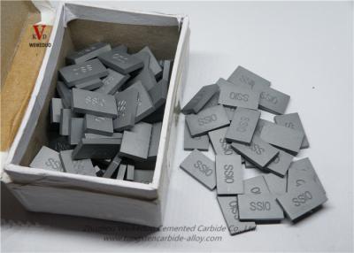 China YG8 YG9C YG11C Cemented Carbide Saw Tips 14.6x9.8x5mm Corrosion Resistant Inserts for sale
