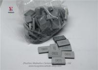 China High Strength Tungsten Carbide Inserts SS10 for Stone Cutting 20x12x3.5mm for sale