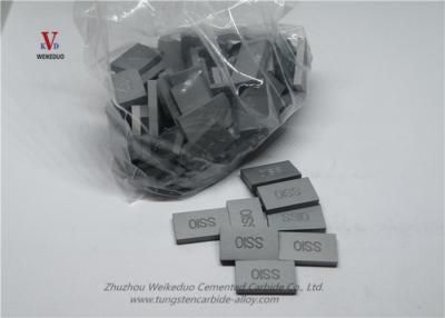 China High Strength Tungsten Carbide Inserts SS10 for Stone Cutting 20x12x3.5mm for sale