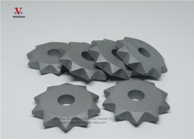 China Tungsten Carbide Bush Hammer Tips Special Shape Inserts for Stone Cutting YG8 89.5 HRA for sale