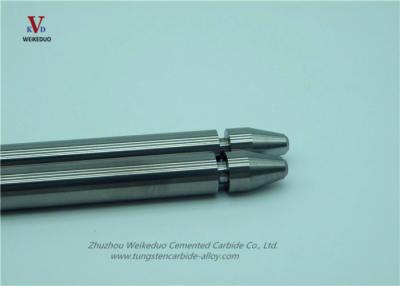 China Solid Tungsten Carbide Waterjet Mixing Tube 6.35mm OD 76.2mm Length Abrasive Powder Wear Parts for sale