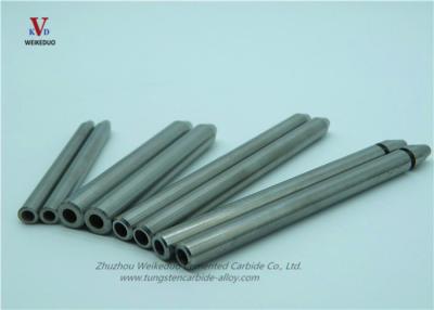 China Tungsten Carbide Nozzle 6.35mm x 76.2mm Wear Resistant 100% Virgin Raw Materials for sale