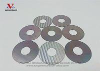 China Industrial Tungsten Carbide Disc Cutter YG10 YG15 Sintered Cutting Blade OD 400mm for sale
