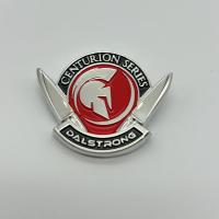 China Dalstrong Gladiator Series Knife Company Lapel Pin Promo Silver Tone Enamel pin for sale