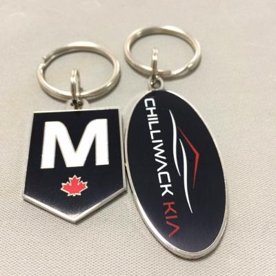 China Zinc alloy keychain keyring custom logo metal shield shape suitable for and souvenir gifts with multiple plating options for sale