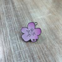 China Cherry shape pins,custom cherry metal badge with epoxy for sale